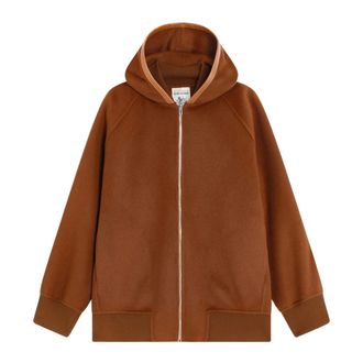 Semicouture Veste Bomber Sharleen - Femme - Sweatshirts et sweats &agrave; capuche - Brun - Taille: 38 FR