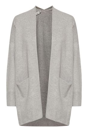 Ichi Damen IHALPA CA7 Strickjacke, 200318_Grey Melange, XS/S