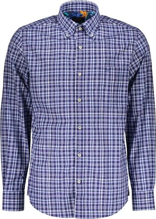 Paul & Shark Homme, Chemises, Bleu, Taille: S Chemise en coton &agrave; carreaux