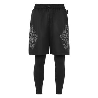 Plein Sport Homme, Pantalons, Noir, Taille: 3XL Pantalon de Course Tigre