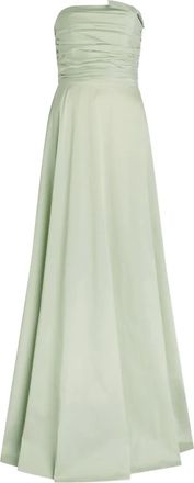 Bernadette robe-bustier Lucina &agrave; fronces - Vert