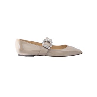 Jimmy Choo London Femme, Chaussures, Beige, Taille: 39 1/2 EU Chery Ballerina