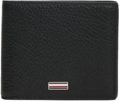 Tommy Hilfiger Portefeuille textur&eacute; &agrave; logo en cuir