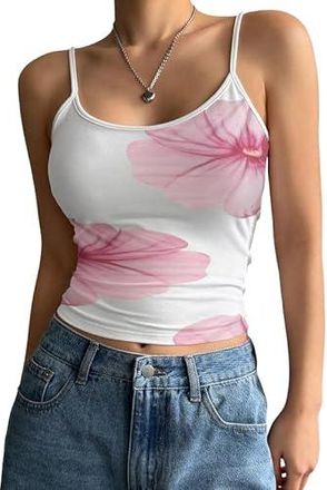 Generic Europe et &Eacute;tats-Unis nouvelle rue sexy imprim&eacute; jarretelles gilet femme top nightclub hot girl collant, Couleur 1, XL