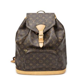 Louis Vuitton Crossbody Bags - Montsouris GM - Gr. unisize - in Braun - f&uuml;r Damen