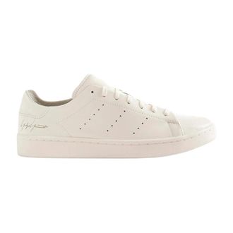 Yohji Yamamoto Homme, Chaussures, Blanc, Taille: 41 1/2 EU Baskets Stan Smith Blanc Logo