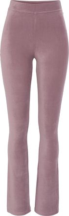 Lascana Damen Jazzpants bequeme elastische Jazzpants, mit Taschen auf der hinteren Seite, geripptes samtiges Material, anschmiegsam und komfortabel, f&uuml;r relax