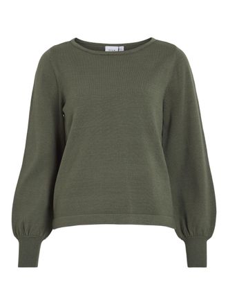 Vila Female Strickpullover U-Boot-Ausschnitt