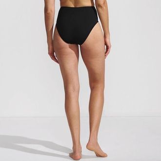 Lands End Kurzes Tankinitop mit V-Ausschnitt, Damen, Gr&ouml;&szlig;e:34 regular, Schwarz, Elasthan/Nylon-Mischung, by Lands End