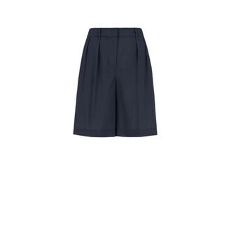 Bomboogie Femme, Shorts, Bleu, Taille: 40 FR Short Bermuda Fluide en Lyocell