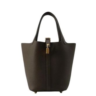 Herm&egrave;s Pre-owned Picotin Handbag - - Pre-owned - Damen - Gr&uuml;n - ONE SIZE
