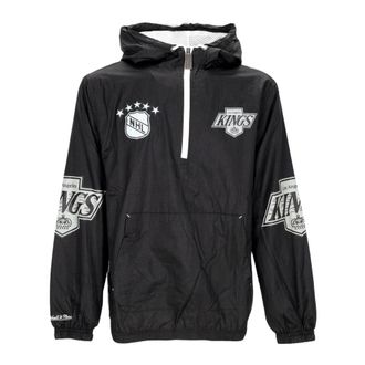 Mitchell & Ness Los Angeles Kings Windbreaker Anorak Jacke - - Sport - Herren - Schwarzk - L