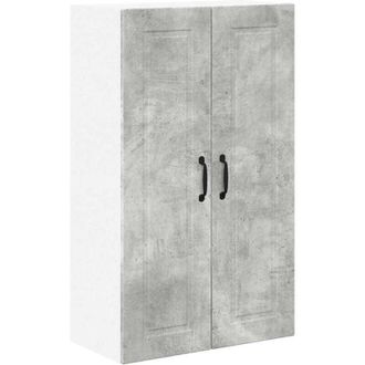 vidaXL Küchenwandschrank Beton Grau 60 x 31 x 100 cm Holzwerkstoff vidaXL