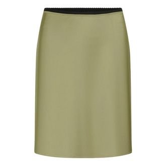 Kaffe Kalotte Rock - - Skirts - Damen - Gr&uuml;n - M