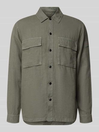 Boss Orange by Hugo Boss Relaxed Fit Freizeithemd aus reinem Leinen Modell LOCKY