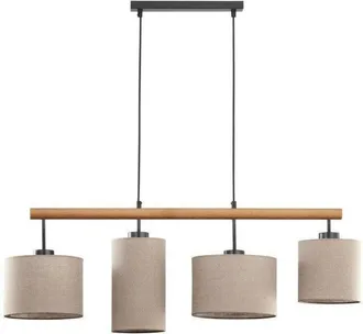 Luminosa Light Designs TK Lighting DEVA NATURE 6108 suspension gris beige 22 cm