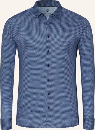 DeSoto Desoto Hemd Slim Fit blau