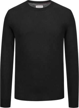 Tom Rusborg Softer Pullover aus Merinowolle und Kaschmir mit O-Neck in