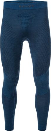 UYN Herren Lange Unterhose blau Mikrofaser/Funktion unifarben