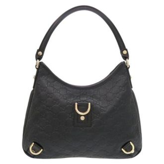 Gucci Sac bandouli&egrave;re vintage Pre-owned - Femme - Pre-owned - Noir - Taille: ONE Size