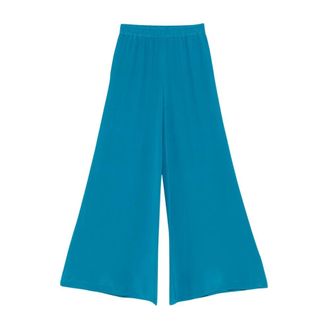 Gianluca Capannolo Elastische Taille Palazzo Antonia Hose - - Trousers - Damen - Blau - S