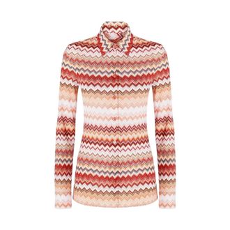 Missoni Femme, Blouses et Chemises, Multicolore, Taille: 38 FR Chemise