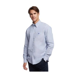 Brooks Brothers Milano Slim-fit Hemd aus Baumwolle- b&uuml;gelfrei - - Shirts - Herren - Blau - S