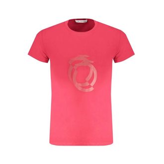 Trussardi Cotton T-Shirt - - Tops - Herren - Rot - XL