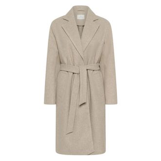 Kaffe Femme, Manteaux, Beige, Taille: 48 FR KAsaturn Jacket