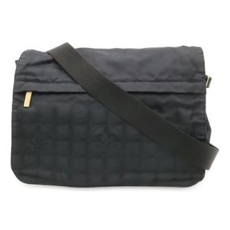 Chanel Pre-owned New Travel Line Nylon Jacquard Schultertasche - - Pre-owned - Damen - Schwarzk - ONE SIZE