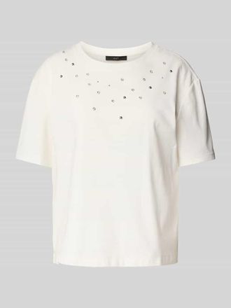 Oui T-Shirt mit Ziersteinbesatz