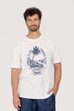 Komodo Herren vegan T-Shirt Grand Hotel Wei&Atilde;Y