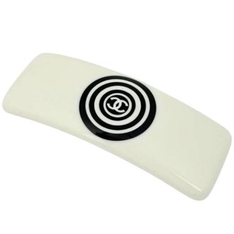 Chanel Pre-owned Barrette - - Pre-owned - Damen - Wei&szlig; - ONE SIZE