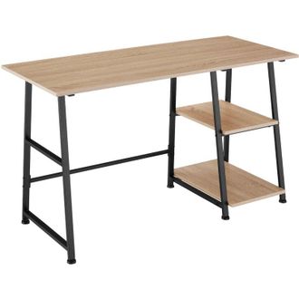 TecTake Tectake - Bureau style industriel Pieds en plastique r&eacute;glables en hauteur