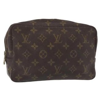 Louis Vuitton Pre-owned Canvas Clutch - - Pre-owned - Damen - Braun - ONE SIZE