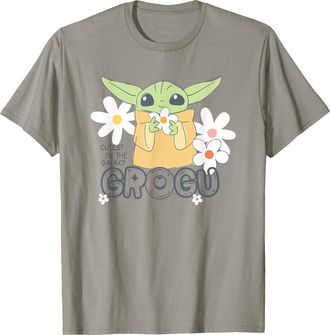 Star Wars Mandalorian Cutest In The Galaxy Grogu T-Shirt