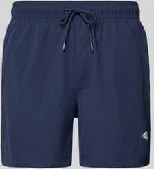 Jack & Jones Straight Fit Badeshorts mit Logo-Detail Modell Maui
