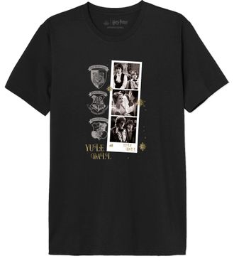 Harry Potter Herren Mehapomts415 T-Shirt, Schwarz, XXL