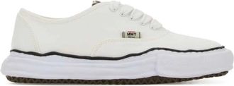 Miharayasuhiro Mihara Yasuhiro, Homme, Chaussures, Blanc, Taille: 45 EU Baker OG Sole Low-top Baskets