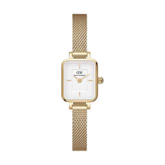 Daniel Wellington Quadro Mini Evergold - - Accessories - Damen - Gelb - ONE SIZE