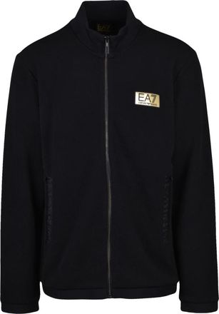 Emporio Armani Emporio Armani Ea7, Homme, Sweatshirts et sweats &agrave; capuche, Noir, Taille: XL SweaT-shirt zipp&eacute;