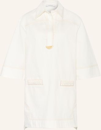 Zimmermann Jeanskleid Roselight Mit 3/4-Arm weiss