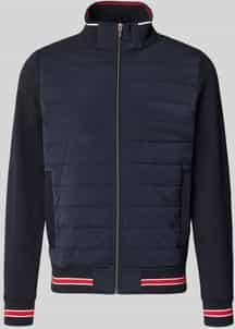 Christian Berg Sweatjacke mit Stehkragen