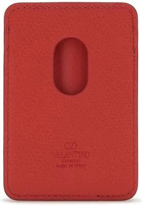 Valentino Garavani VLogo Card Case - Red