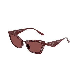 Dolce & Gabbana Authentische Brille mit Top-Service - - Accessories - Damen - Rot - 51 MM
