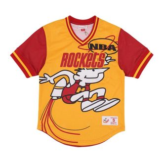 Mitchell & Ness NBA Jumbotron 3.0 V-Ausschnitt Jacke - - Tops - Herren - Mehrfarbig - XL