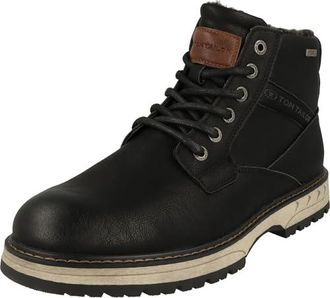 Tom Tailor Homme 8480060004 Botte Tendance, Noir, 45 EU
