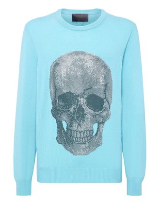 Philipp Plein Rundhalspullover Iconic Plein