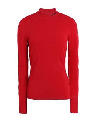 Karl Lagerfeld Logo Mock Neck Sweater