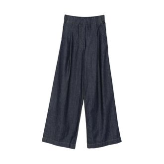 Dries Van Noten Damen, Hosen, Blau, MGr&ouml;&szlig;e